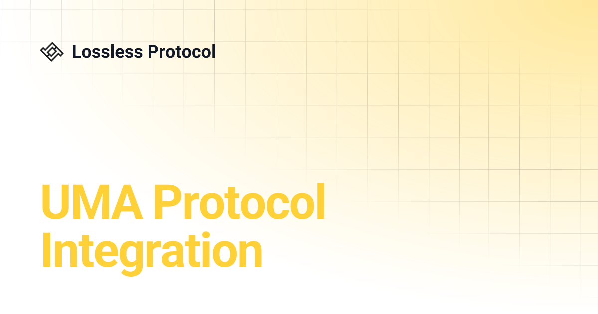 UMA Protocol Integration | Lossless Protocol